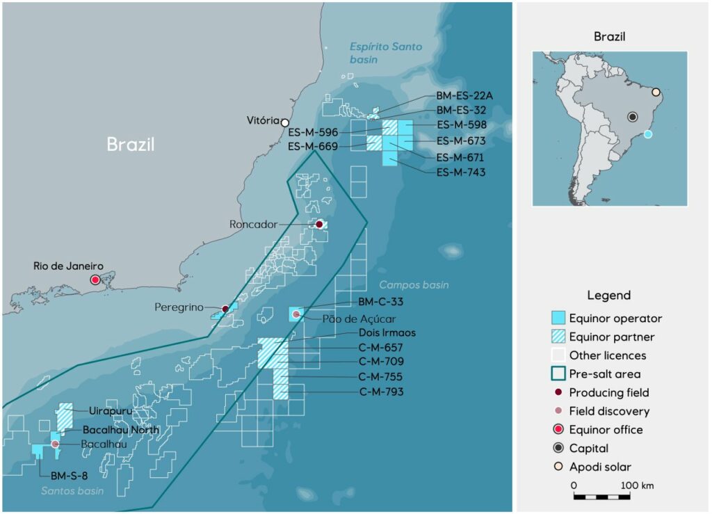 Equinor picks FPSO concept for gas field offshore Brazil