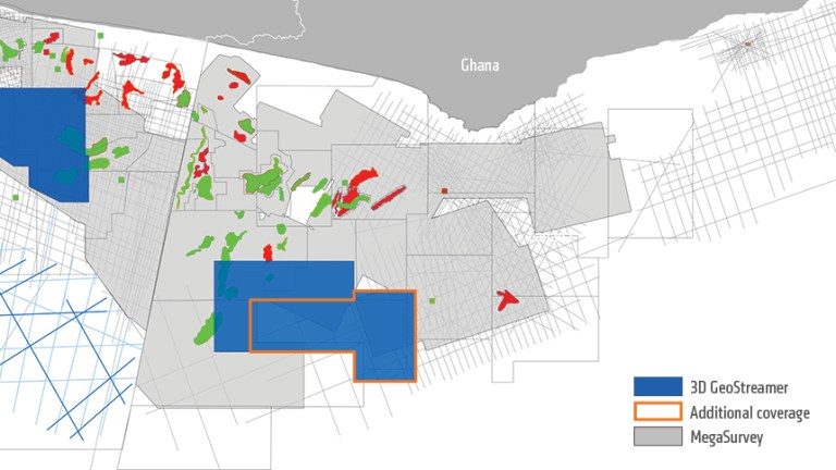 PGS adds more 3D GeoStreamer data for Tano Basin off Ghana