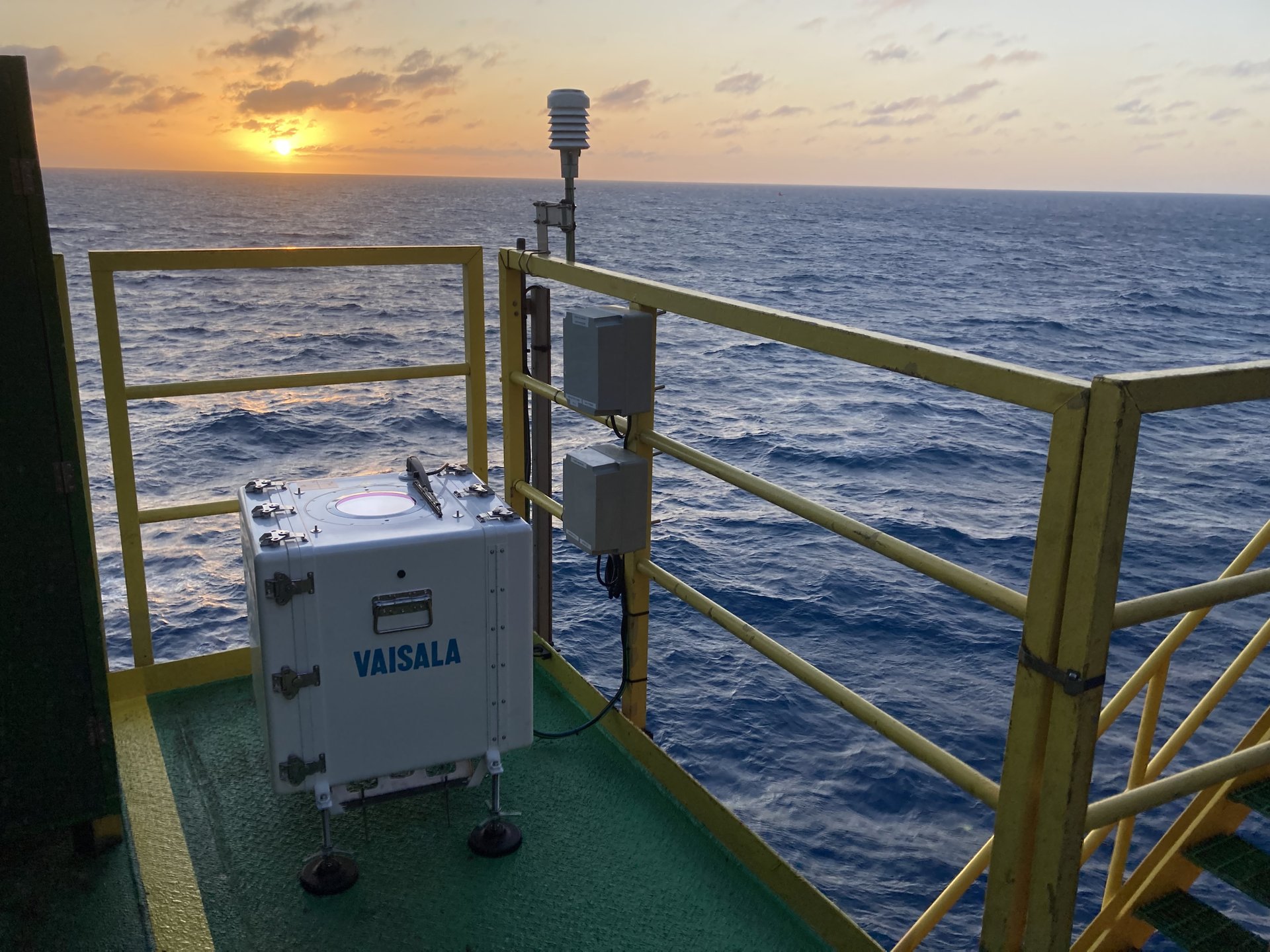Petrobras – Wind measurement sensor deployed in Pescada field