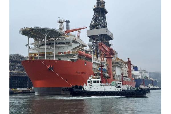 Hanwha Drilling’s Tidal Action Drillship En Route to Petrobras ...