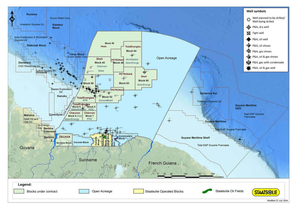 Suriname’s 2025 exploration wells targeting 900 million boe of ...