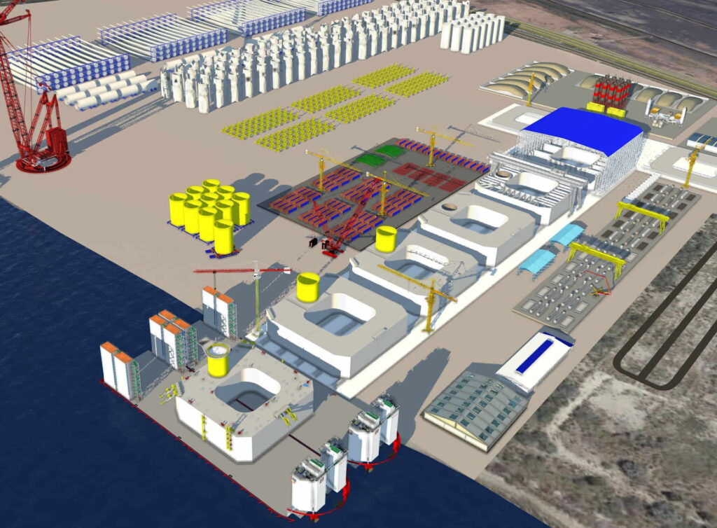 BW Ideol’s Proposed Factory for Serial Floating Foundation Production ...