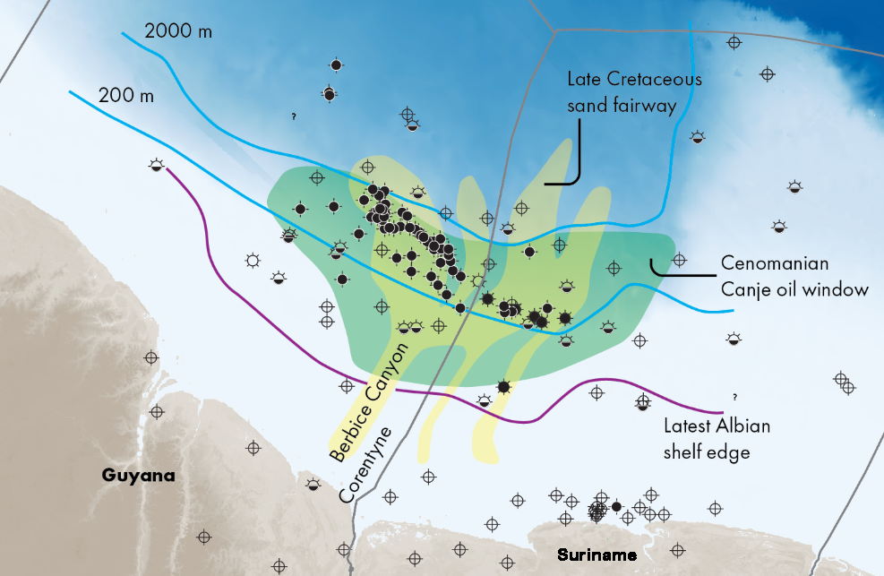Exxon’s 2025 Golden Lane well targets positioned updip for optimal ...
