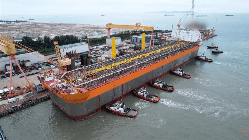 Hull for Guyana’s Jaguar FPSO arrives at Singapore yard – Brazil Energy ...